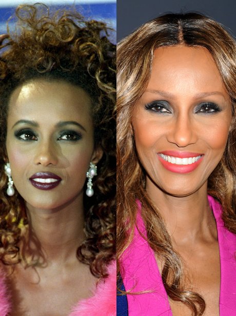 Iman - 90s Supermodels: Then And Now - Heart